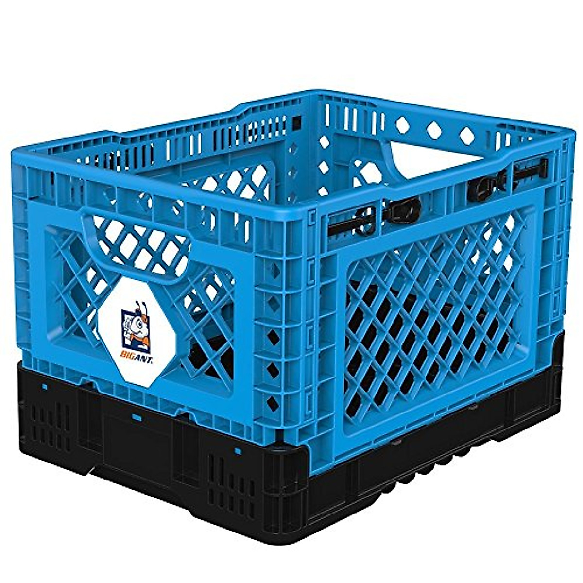BIGANT Heavy Duty Collapsible Stackable Crate - Storage Bin