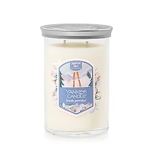 Holiday Après Ski Collection Yankee Fresh Powder Large 2-Wick Signature Tumbler Candle