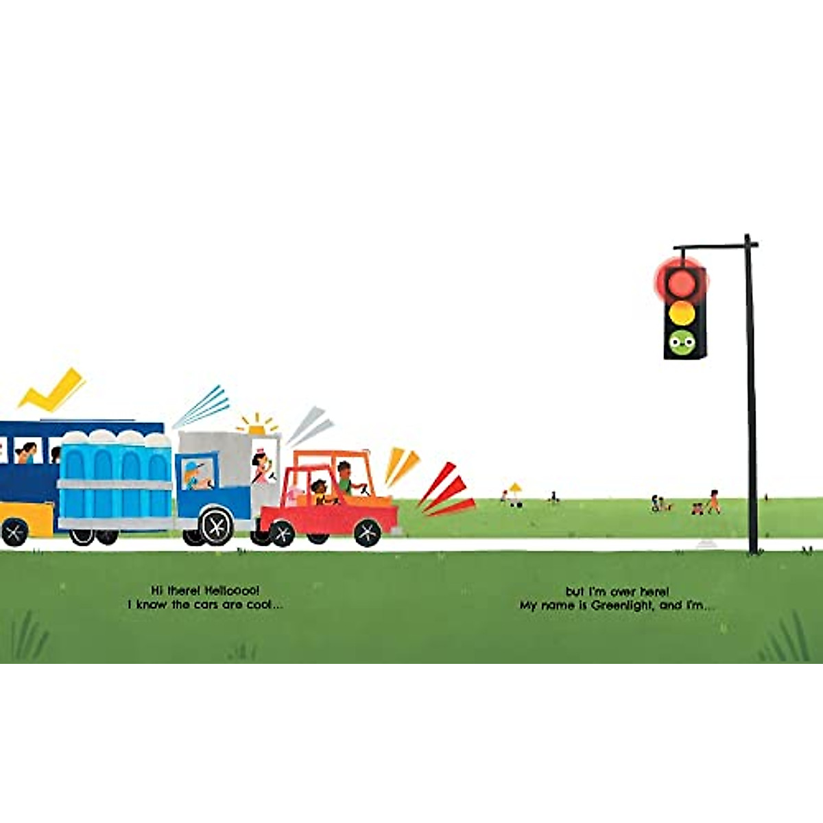Greenlight: A Children's Picture Book About an Essential Neighborhood Traffic Light