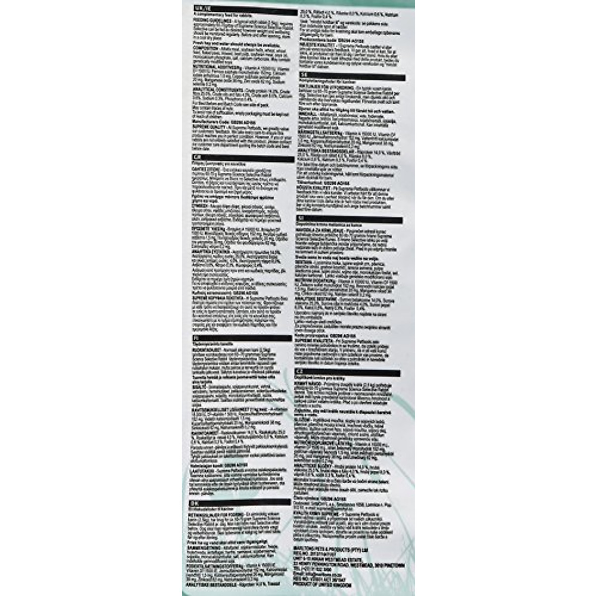 Supreme Petfoods Science Selective Adult Rabbit 1.5kg