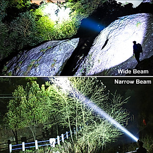 LED Rechargeable Headlamp, 90000 Lumens Super Bright with 5 Modes and IPX6 Level Waterproof USB Rechargeable Headlamp, 90° Adjustable, Suitable for Outdoor Camping, Running, Cycling,Climbing, Etc