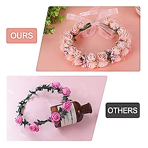 Baby Monthly Milestone Blanket | Floral Monthly Milestone Stickers, Premium Floral Wreath & Headband | Extra Soft Fleece Baby Photo Blankets for Newborn 1-12 Months for Girl and Boy