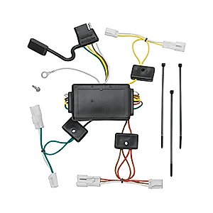 Tekonsha 118458 T-One® T-Connector Harness, 4-Way Flat, w/Circuit Protected Converter, Compatable with 2003-2008 Pontiac Vibe