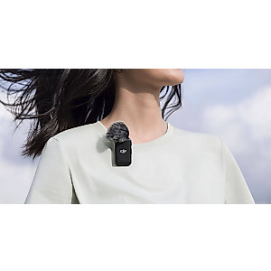 Microphone Deadcat Compatible with DJI Wireless Lavalier Microphone, Microphone Windscreen Wind Shield Muff Wind Blocker Protection Windjammer 3 Pieces Black