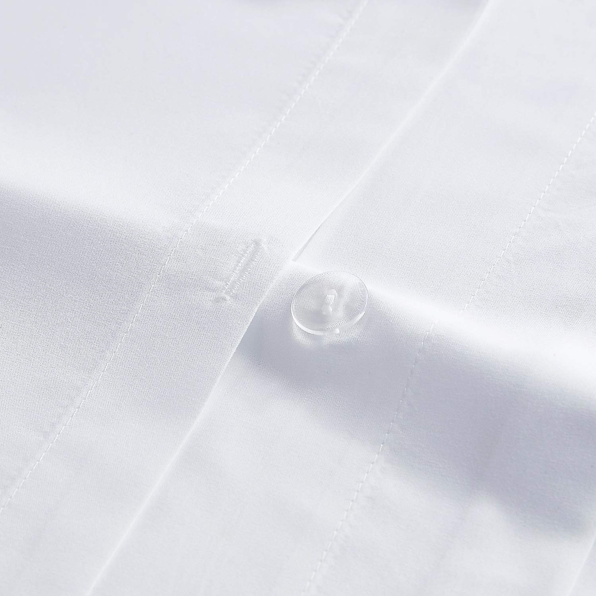 Mellanni Duvet Cover Set - 3 PC Iconic Collection Bedding Set - Hotel Luxury, Extra Soft & Cooling - Microfiber - Button Closure and Corner Ties (King, Hotel Gray)