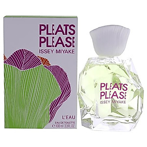 Issey Miyake Pleats Please Leau Women 3.3 oz EDT Spray, single (NLP133296)