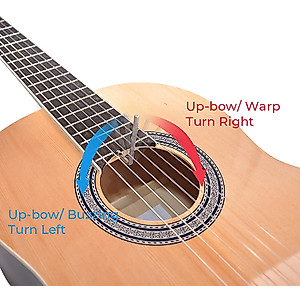 ADM Full Size Classical Nylon Strings Acoustic Guitar 39 Inch Classic Guitarra Starter Bundle for Adult with Free Lessons, Gig Bag, Tuner, Footstool, Kids Student Beginner Kits, Nature