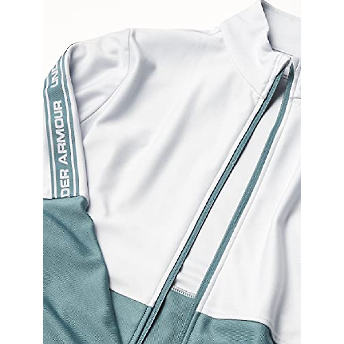 Under Armour Prototype Full Zip, Halo Gray (014)/Lichen Blue, Youth X-Large