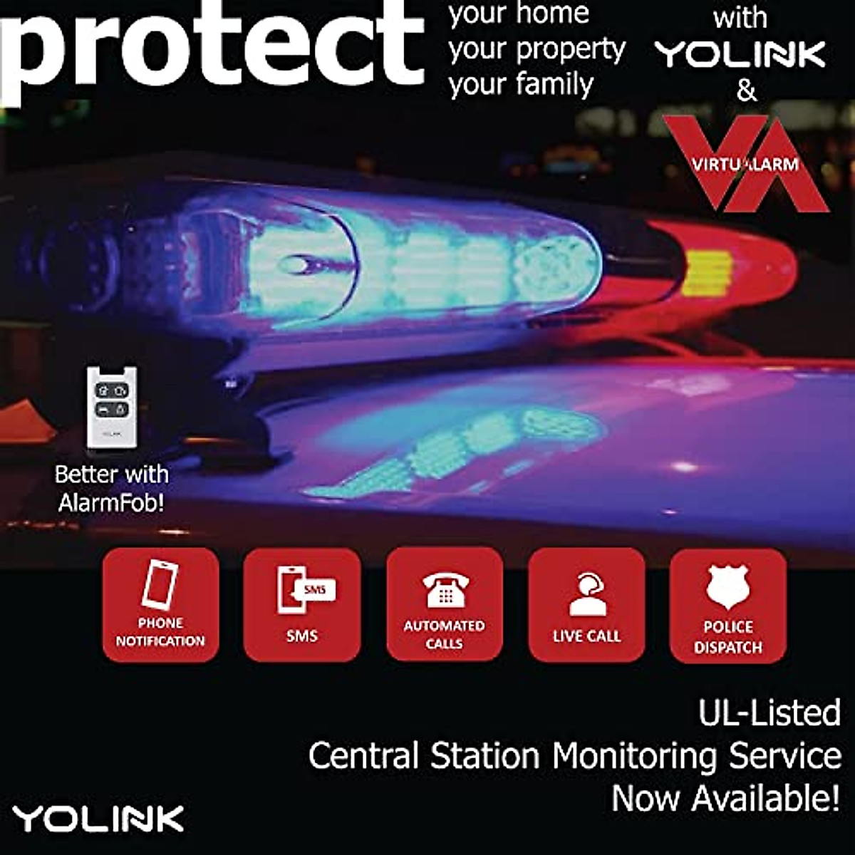 YoLink Outdoor Motion Detector - Up to 1/4 Mile Range