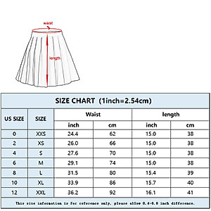 TONCHENGSD Women's High Waist Pleated Mini Skirt Skater Tennis Skirt (Dark Green, XS)