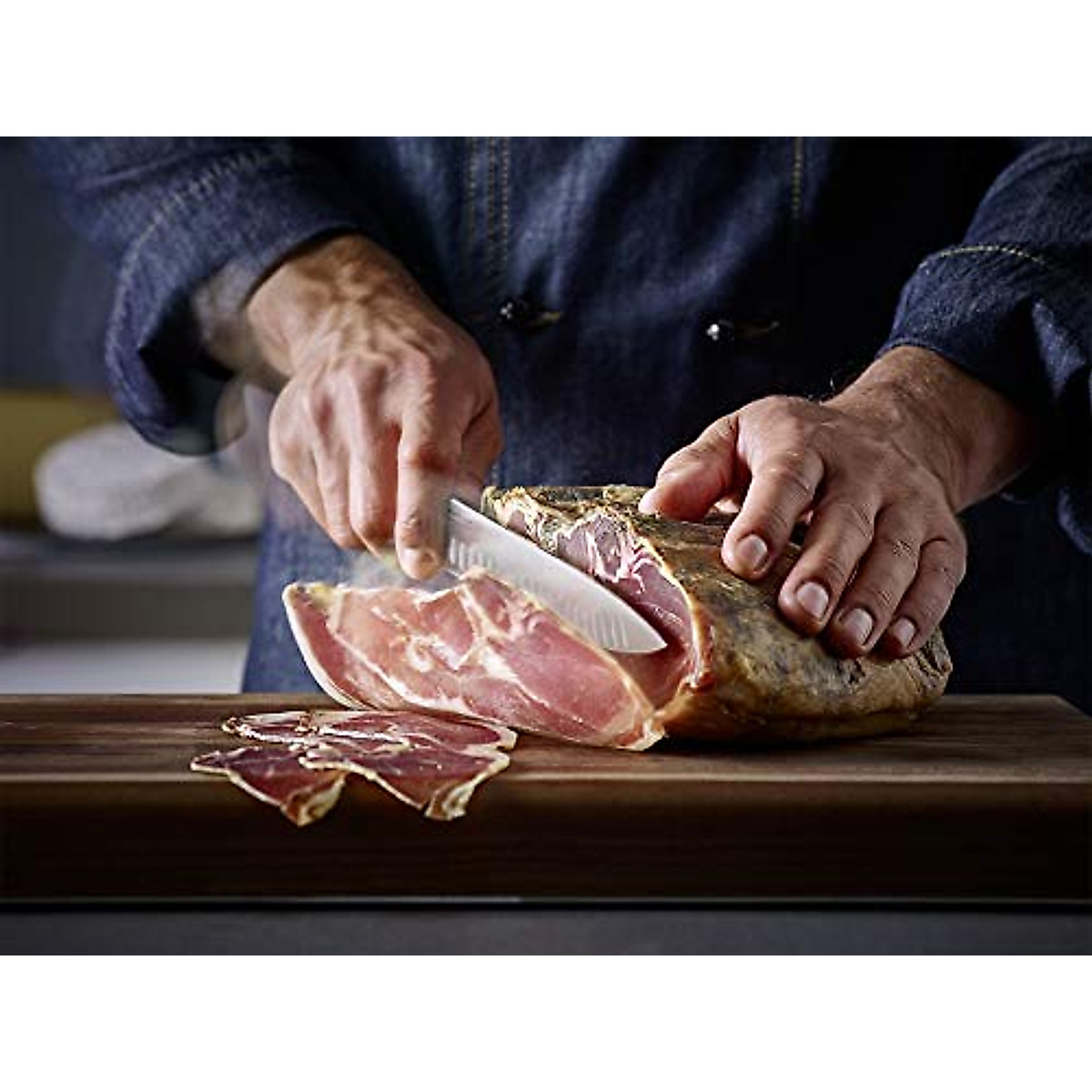 Wüsthof Classic Hollow Edge 2-Piece Chef's Knife Set, Black, 6 nd 3.5-inch