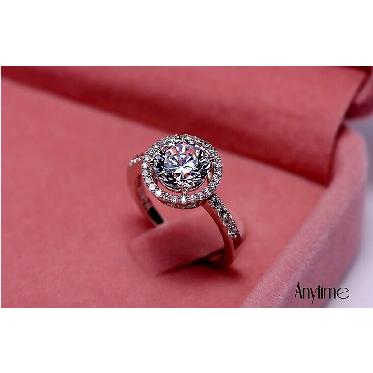 TenFit Jewelry Wedding Ring for Women Silver Ring Engagement Diamond Ring,Size 6