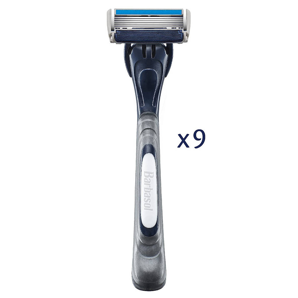 Barbasol Ultra 6 Plus Premium Disposable Razor Value Pack Bundle (3 Packs/9 Total Razors)