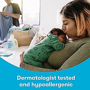 ECOS Laundry Detergent Liquid, 100 Loads - Dermatologist Tested Laundry Soap - Hypoallergenic, EPA Safer Choice Certified, Plant-Powered - Lavender, 100 Fl Oz