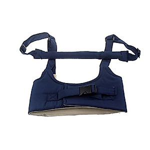 Baby Toddler Learn to Walk Walking Harness Aid Assistant Safety Rein Train Walking Protective Belt (Navy Blue)