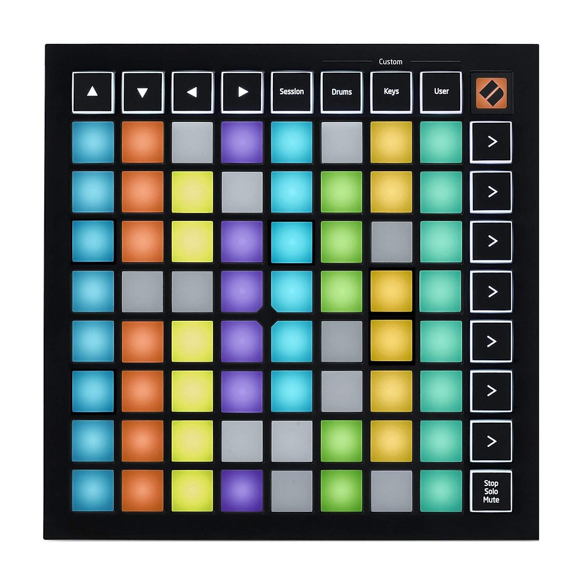 Novation Launchpad Mini MK3 Grid Controller for Ableton Live Bundle with Headphones and 4 Port 3.0 USB Hub (3 Items)