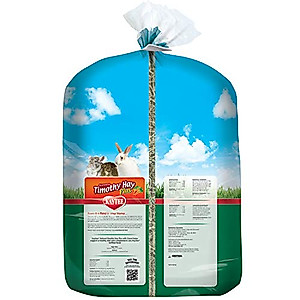 Kaytee Timothy Hay Plus, Carrot, 48-Ounce, Standard Packaging