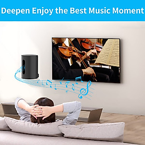 Heavy Duty Wall Mount Bracket for Sonos Sub Mini Mount Easy to Install Compatible with Sonos Sub Mini Subwoofer Bracket with Hardware Kit, Black