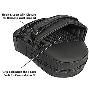 Fire Team Fit Focus Mitts (Black)