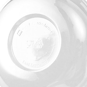 Restaurantware LIDS ONLY: Thermo Tek Lids For 8-12- 16-Ounce Disposable Salad Bowls500 Round Deli Bowl Lids - Bowls Sold Separately Air-Tight Clear Plastic Salad Container Bowl Lids