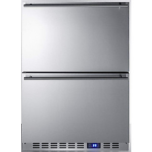 Summit FF642D Drawer Refrigerator, Stainless Steel