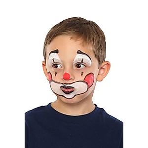 Dress Up America Face Paint Crayons - With Artbook & Easy To Follow Facepainting Designs -Safe Non-Toxic Face And Body Paint Made in Taiwan - Halloween Makeup Face Painting Kit for Kids & Adults