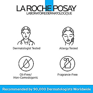 La Roche-Posay Anthelios 100% Mineral Sunscreen Moisturizer with Hyaluronic Acid, Broad Spectrum SPF 30 Face Sunscreen with Zinc Oxide & Titanium Dioxide, 1.7 fl. oz.