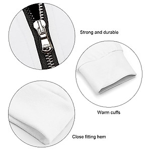 WELLFLYHOM Cat Reflection Tiger Cute E-Girl Hoodie Women Y2K Sweatshirt Zip Up Cardigan Jackets Casual Long Sleeve Shirt Oversize Pullover Hoodies Fall Clothes for Girls Street-wear WELLFLYHOM-P16