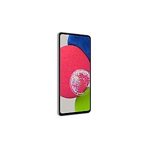 SAMSUNG Galaxy A52s A528B 5G Dual 128GB 6GB RAM Factory Unlocked (GSM Only | No CDMA - not Compatible with Verizon/Sprint) International Version - White