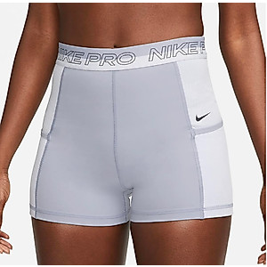 Nike Pro Women's High-Waisted 3" Training Shorts with Pockets X-SMALL