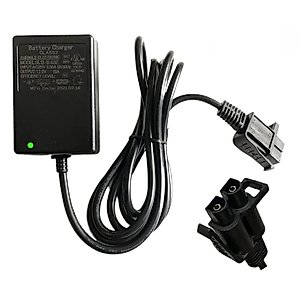 12 Volt Battery Charger for Kids Powered Ride On Car, 12V Charger for Motion Trendz Megatredz Yamaha Raptor 700R ATV Toyota FJ Cruiser Children Electric Ride-On B Plug Power Supply Adapter
