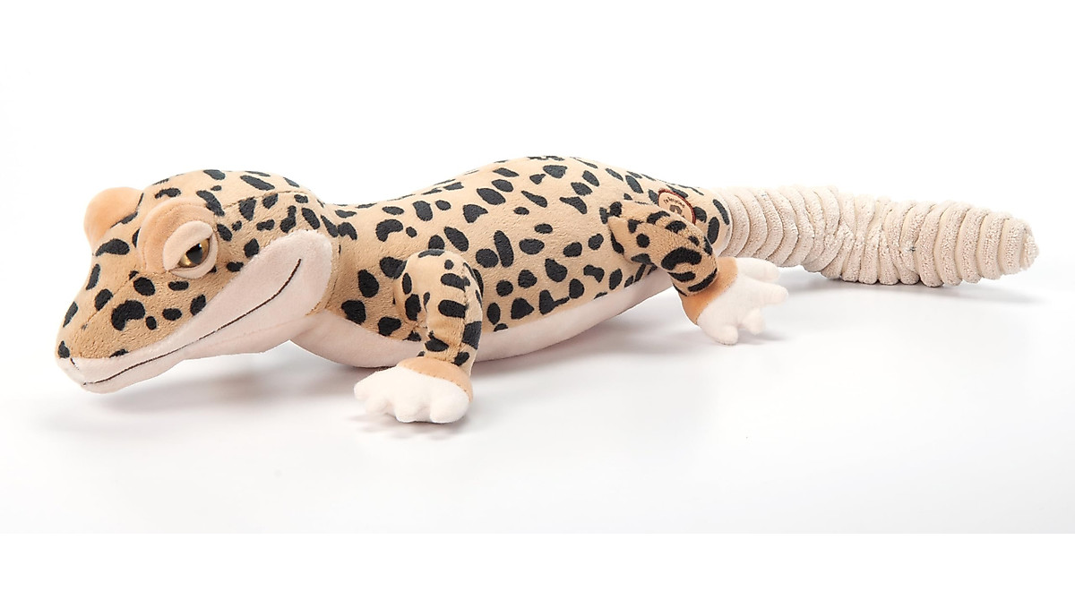 Giant Leopard Gecko Plush Toy 24" - Perfect Gift for Kids!