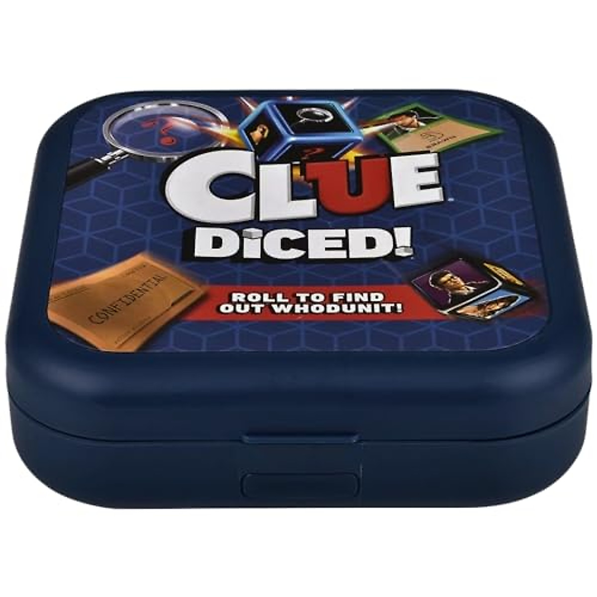 Hasbro Gaming Clue Diced Game, Quick Easy to Learn Dice Game, Portable Travel Game, Mystery Game, Ages 8 and Up