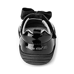 Stride Rite 360 Baby Girls Gracie Mary Jane Flat, Black, 3 Infant US