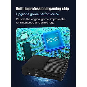 Fadist Retro Game Console, Built in 821 Classic NES Games, 4K HDMI HD Output, Game Box with 2 Wired Controller, Plug and Play Video Games Console, Ideal Gift for Kids, Friend
