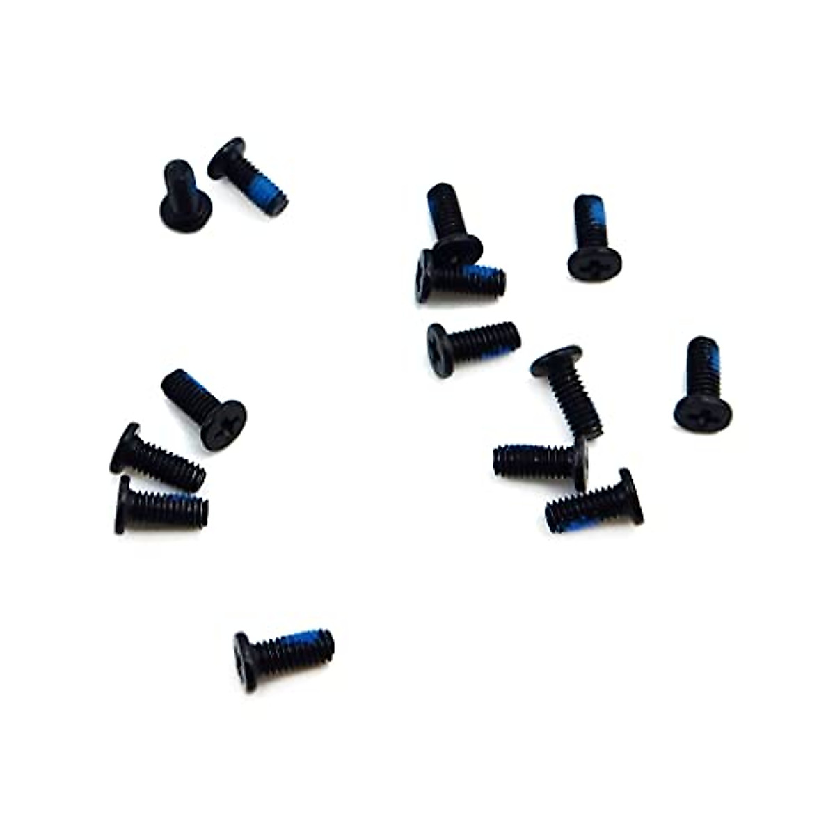 Nylok Patch Flat Phillips Head M2.5x6mm Screws 100 Pieces Package 481477-001 Compatible Replacement Spare Part for HP Compatible and Other Systems