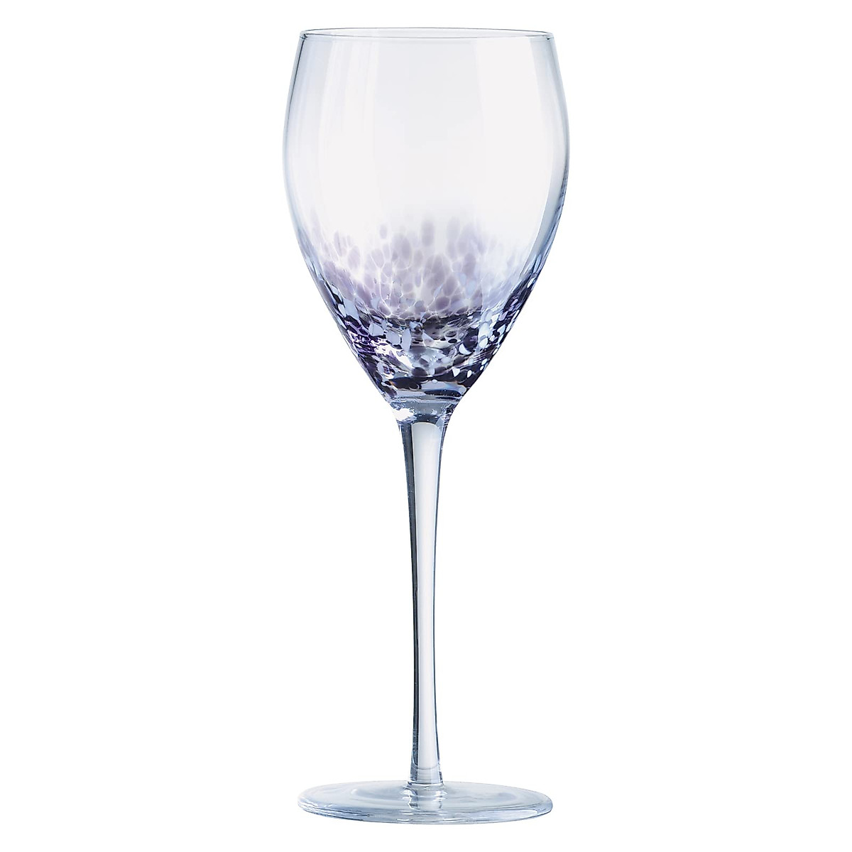 Anton Studio Designs - Speckle Wine Glass Multicoloured - Set of 4-350ml Capacity Per Glass - Coloured Wine Glasses…