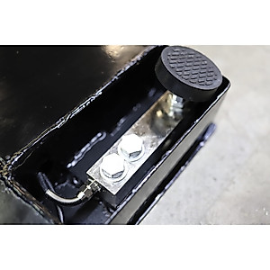 Liberty Scales Industrial Floor Scale, Accurate Digital Pallet Scales with Metal Indicator and Printer for Warehouse or Shipping Weighing, 48” x 48” (4’ x 4’) Size 5000 lbs x 1 lb Capacity