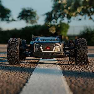 ARRMA RC Truck 1/8 Talion 6S BLX 4WD Extreme Bash Speed Truggy RTR (Battery and Charger Not Included), Black, ARA8707