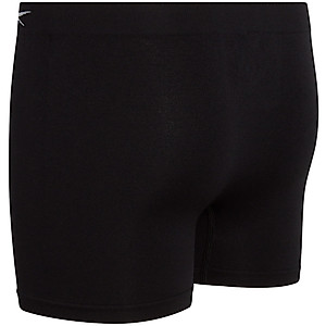 Reebok Girls' Underwear - Seamless Cartwheel Shorties (4 Pack), Size 12-14, BlackGreyCharcoalSpacedye