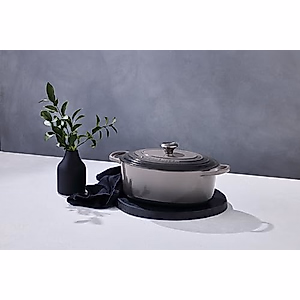Le Creuset Enameled Cast Iron Signature Oval Dutch Oven, 5 qt. , Oyster
