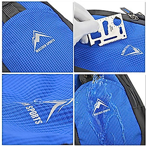 MALEDEN Sling Bag, Shoulder Backpack Chest Pack Causal Crossbody Daypack for Women Men Large