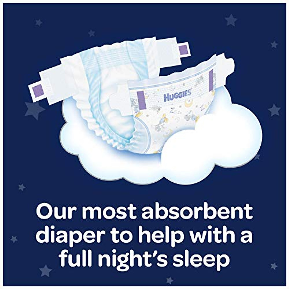 HUGGIES OverNites Diapers, Size 3, 28 ct., JUMBO PACK Overnight Diapers (Packaging May Vary)