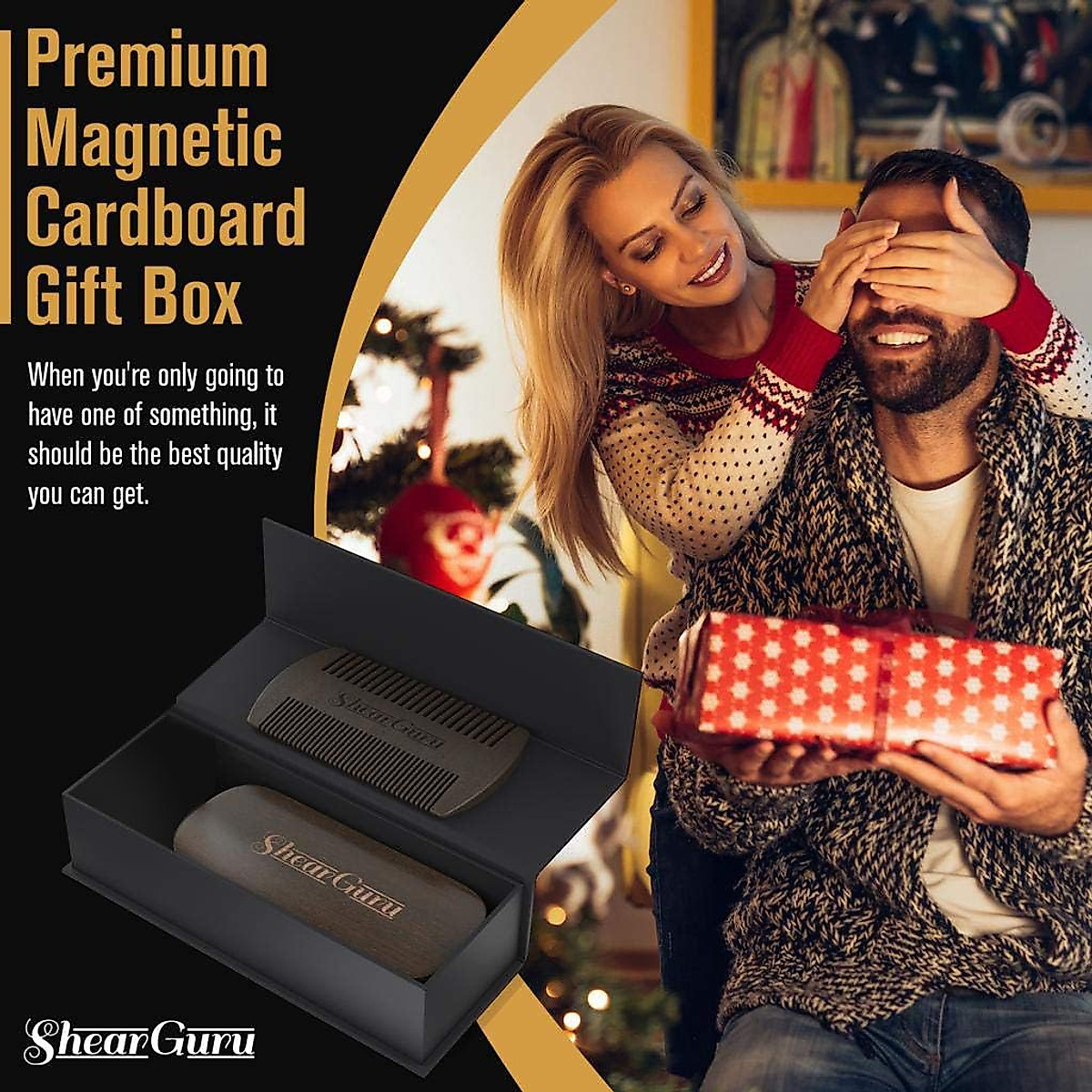 Natural Complete Care Beard Grooming Kit for Men– Brush Set 100% Boar Bristle Bamboo Brush, Handmade Wood Comb and Beard Oil Helps Softening & Conditioning Itchy beards Great GENTLEMEN'S Gift