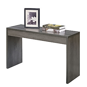 Convenience Concepts Northfield Hall Console Desk Table, 48"L x 15.5"W x 28"H, Weathered Gray