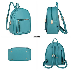 Montana West Medium Backpack Purse for Women Anti Theft Backpack with Secured Zipper & Tassel