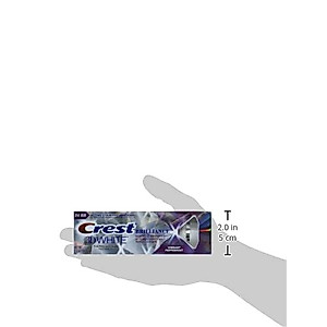 Crest 3D White Brilliance Toothpaste, Vibrant Peppermint, 3.9 Oz (Pack of 3)