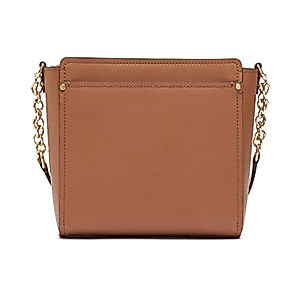 Calvin Klein Camille Organizational Daytona Crossbody, Caramel