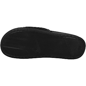 Nike Women's Slide Flip-Flop, Black/White, 7.5 UK