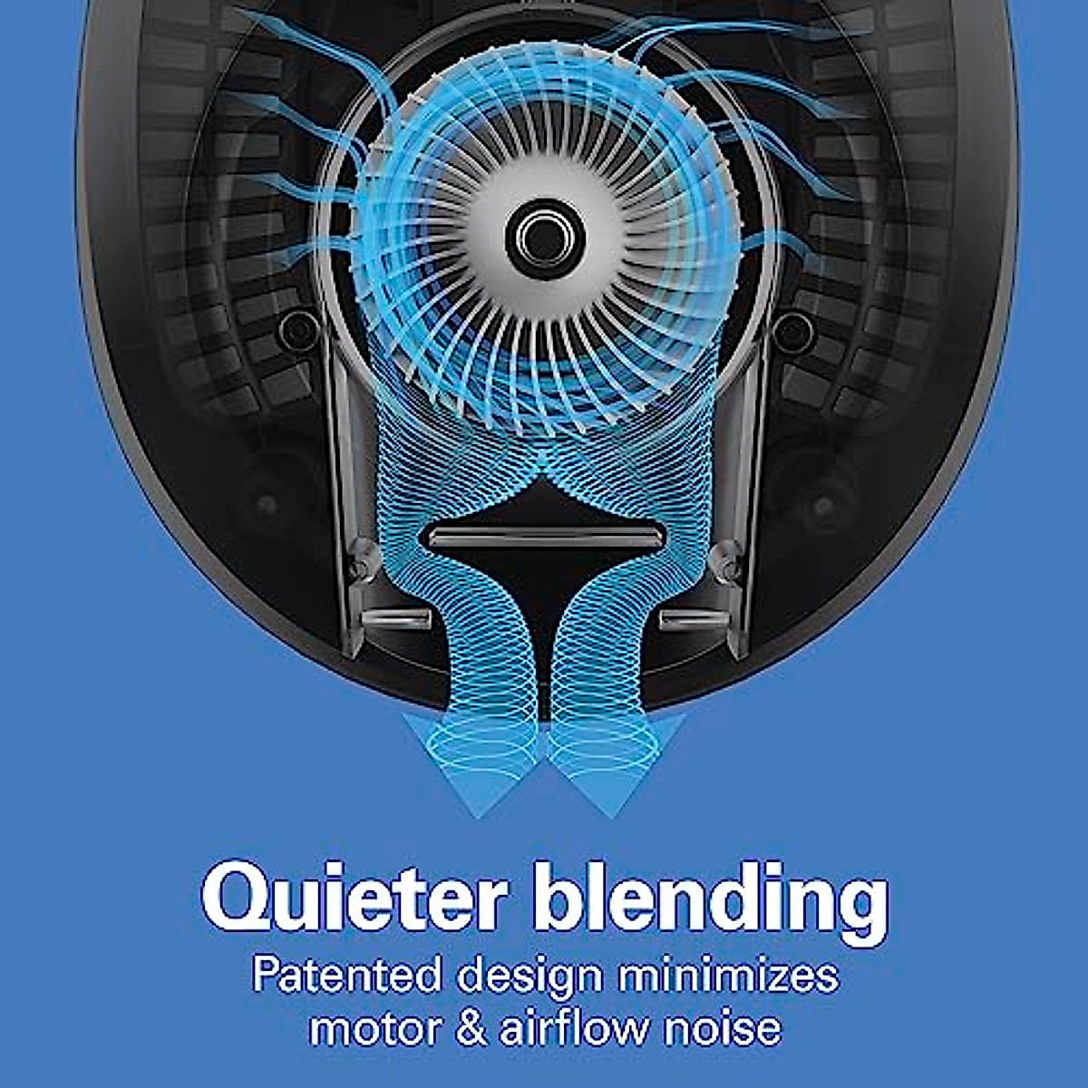 Hamilton Beach 58175 Quiet Blender for Shakes and Smoothies, Puree, Crush Stainless Steel Ice Sabre Blades, 800 Watts, Shatter-Resistant 40oz Glass Jar, Black